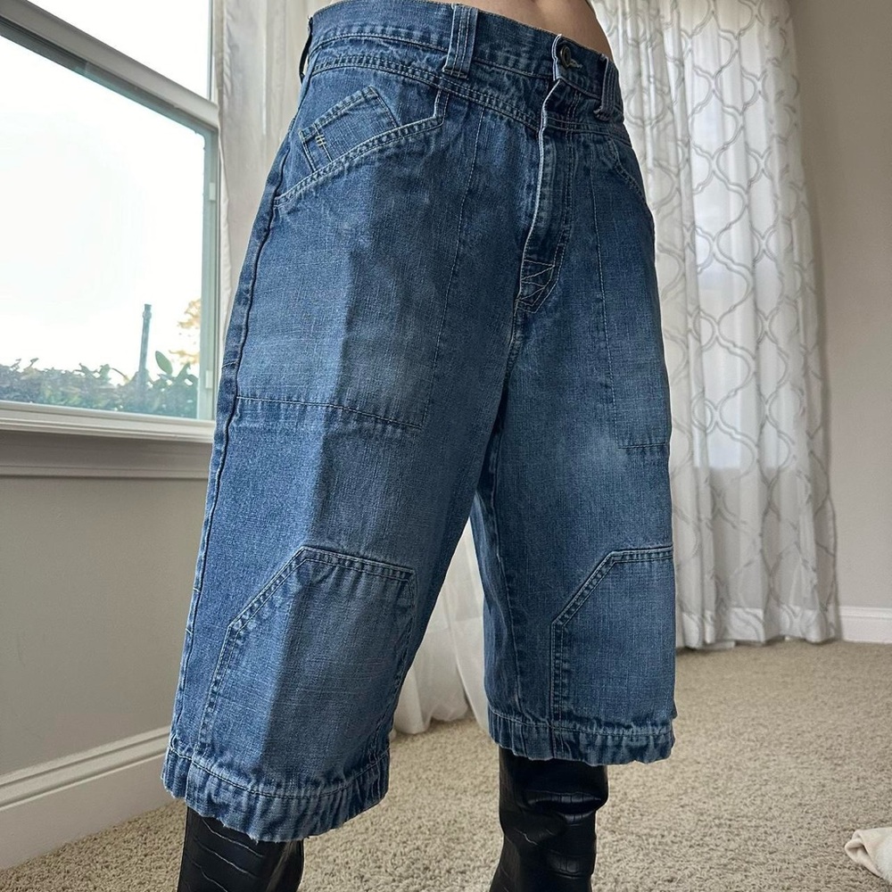 Vtg Patchwork Jorts - Gem